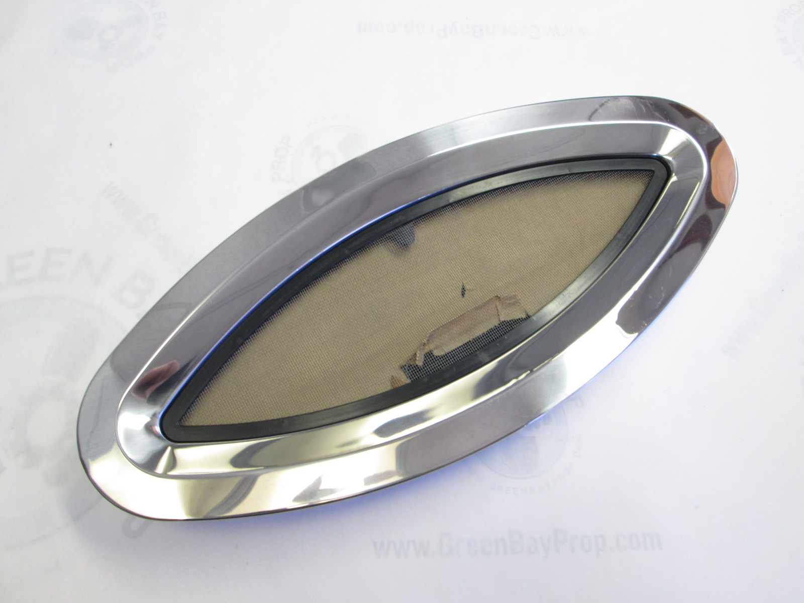 Boat Oval Stainless Steel Porthole Portlight Window w/Screen & Frame 18 ...