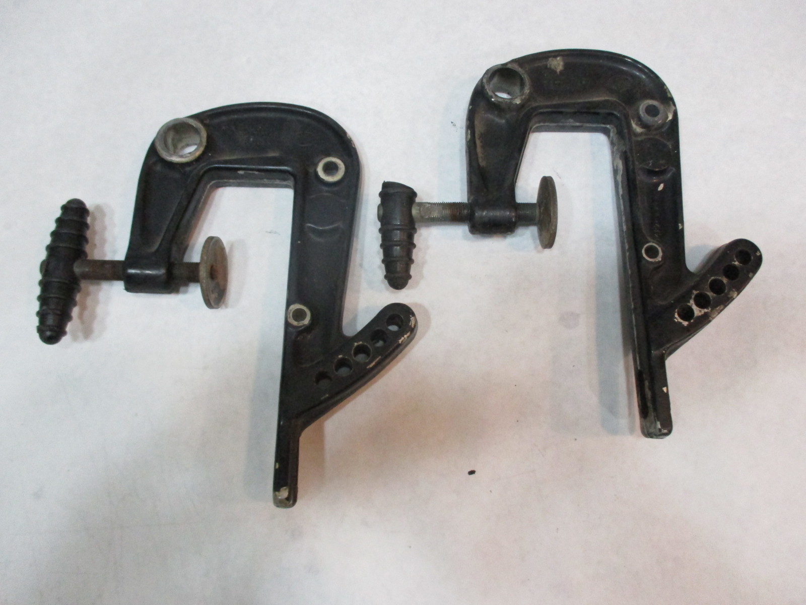 1427-3263A1 Mercury 402 Outboard Transom Stern Clamp Bracket Set 40 HP ...