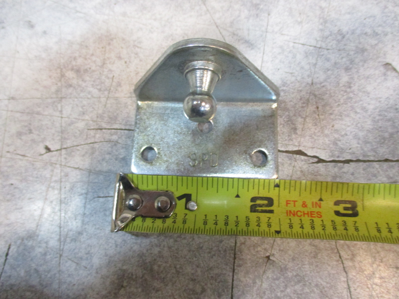 Set (2) Gas Spring Mounting Bracket 2" x 1 1/2" 10mm Ball 90 Degree ...