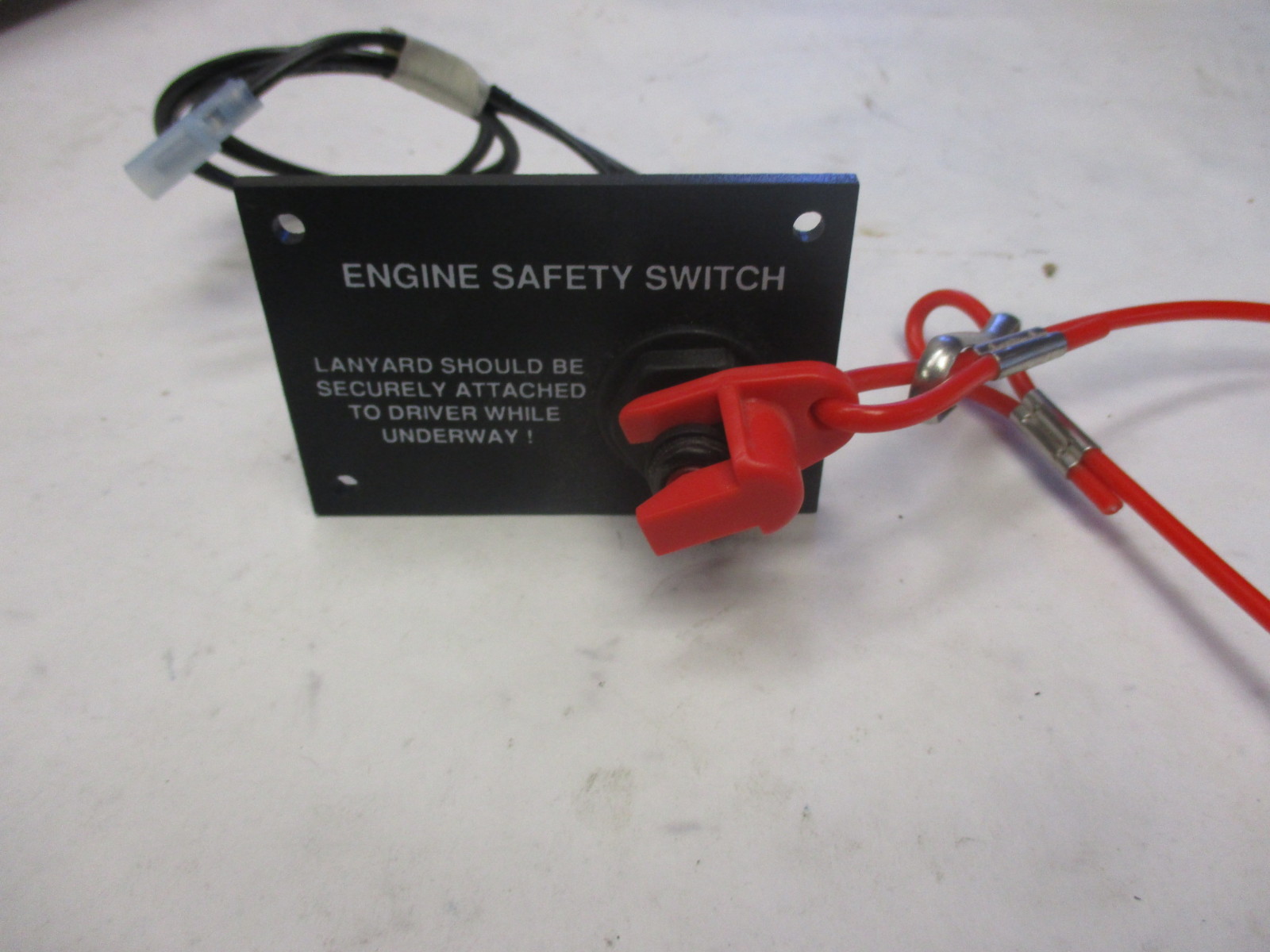 Marine Boat Dash Engine Safety Kill Switch Panel and Tether Lanyard 3 1 ...