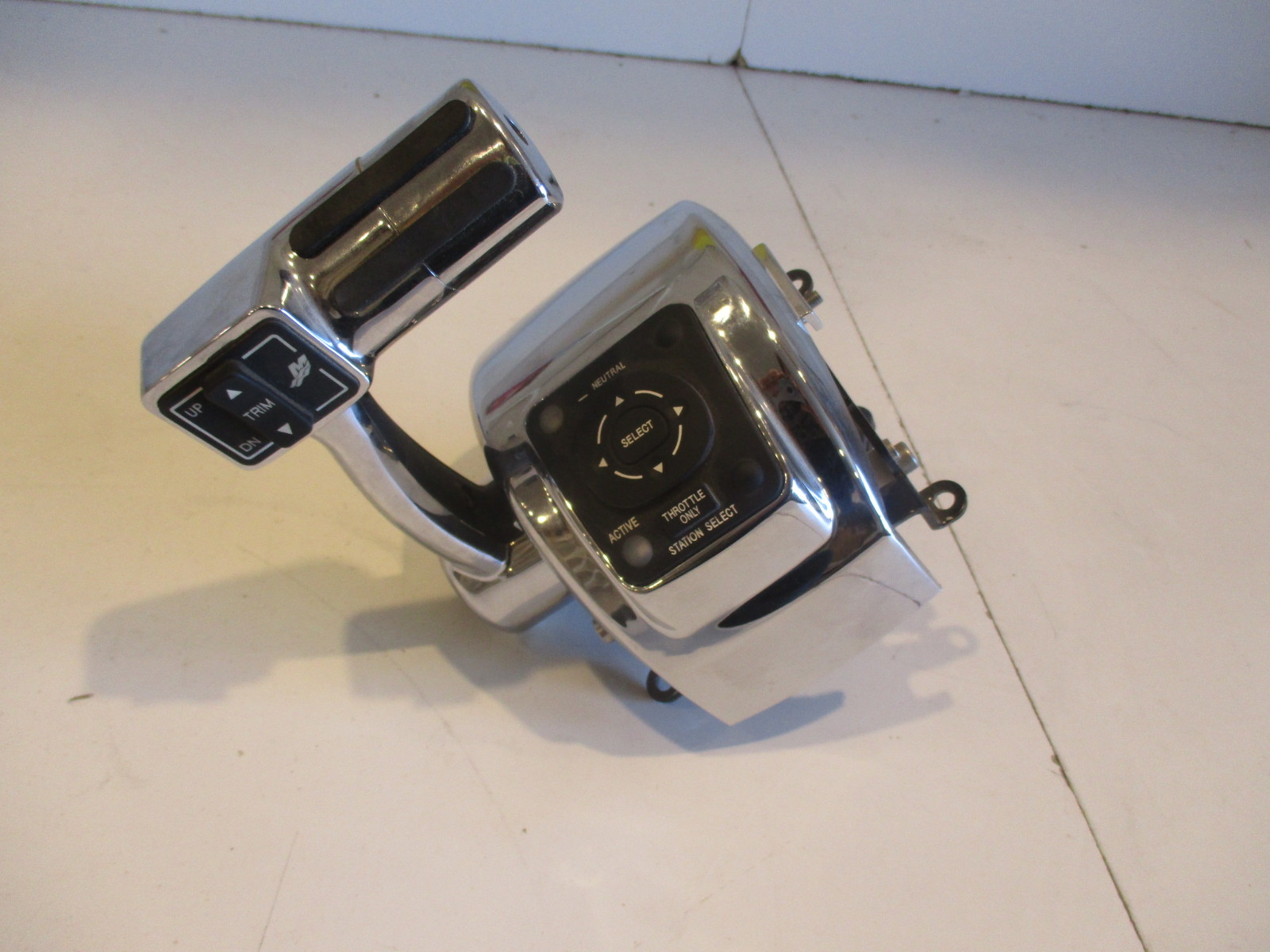 877775A08 Mercury Smartcraft Marine Boat Top Mount Chrome Throttle ...