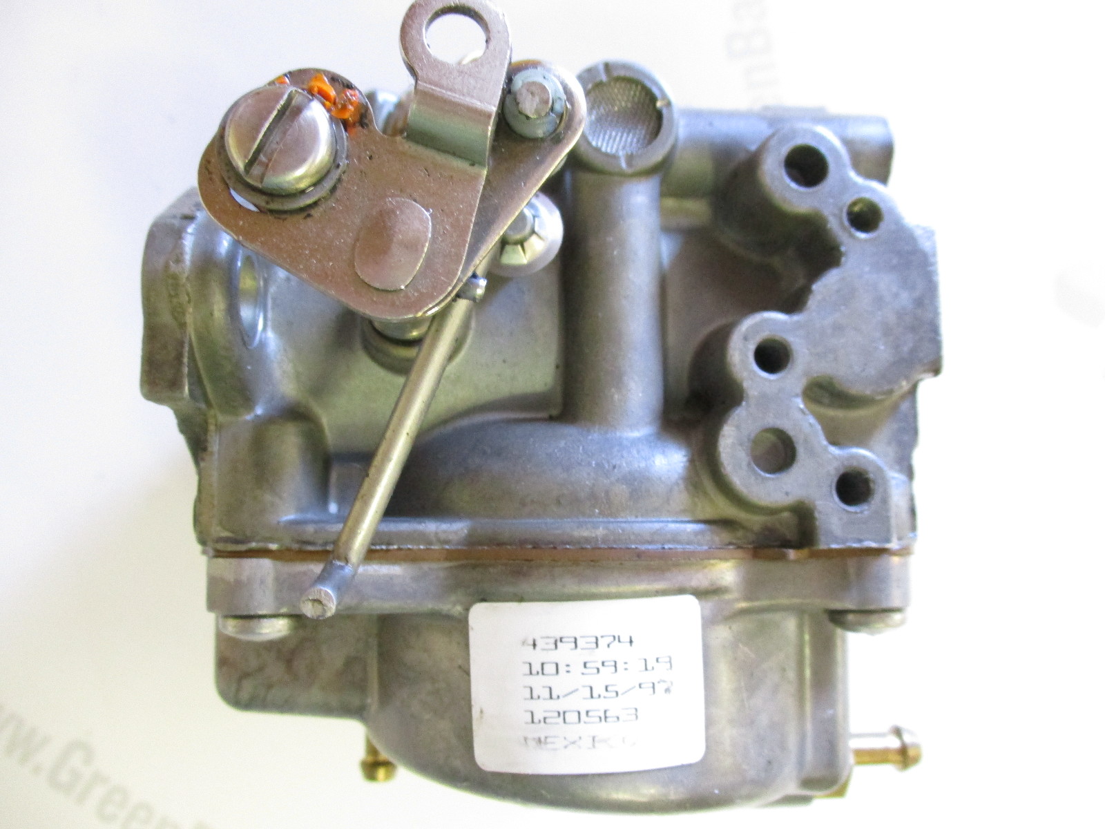 0439374 Carburetor Assembly Johnson Evinrude OMC Outboard 330503 432700 ...