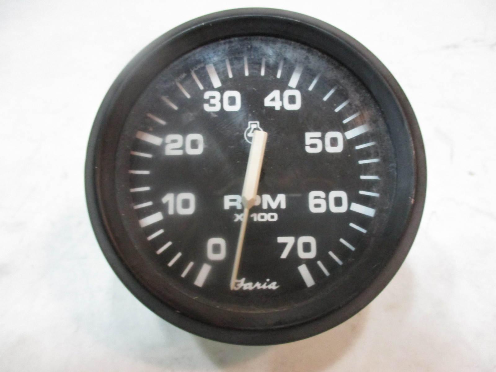 TC9864B Faria Marine Boat Outboard Tach Tachometer 7K 7000 RPM 3 1/4 ...