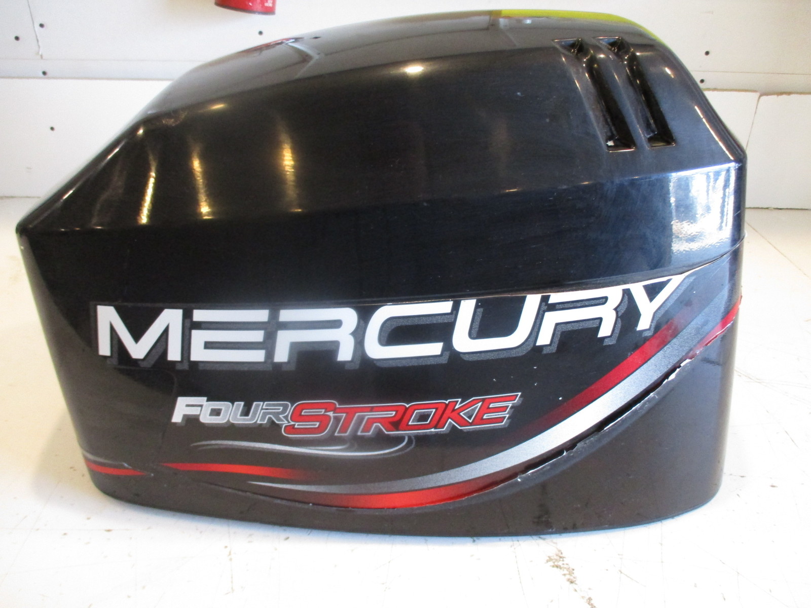 825239T3 Upper Top Cowl Mercury 4 Stroke Outboard 50 Hp Bigfoot 1999 ...