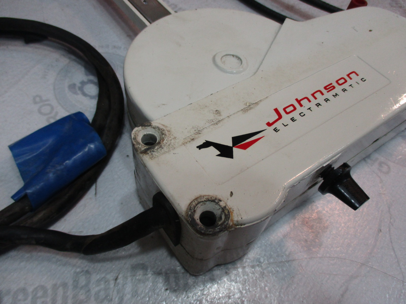 OMC Evinrude Johnson Electramatic Side Mount Remote Control Assembly ...