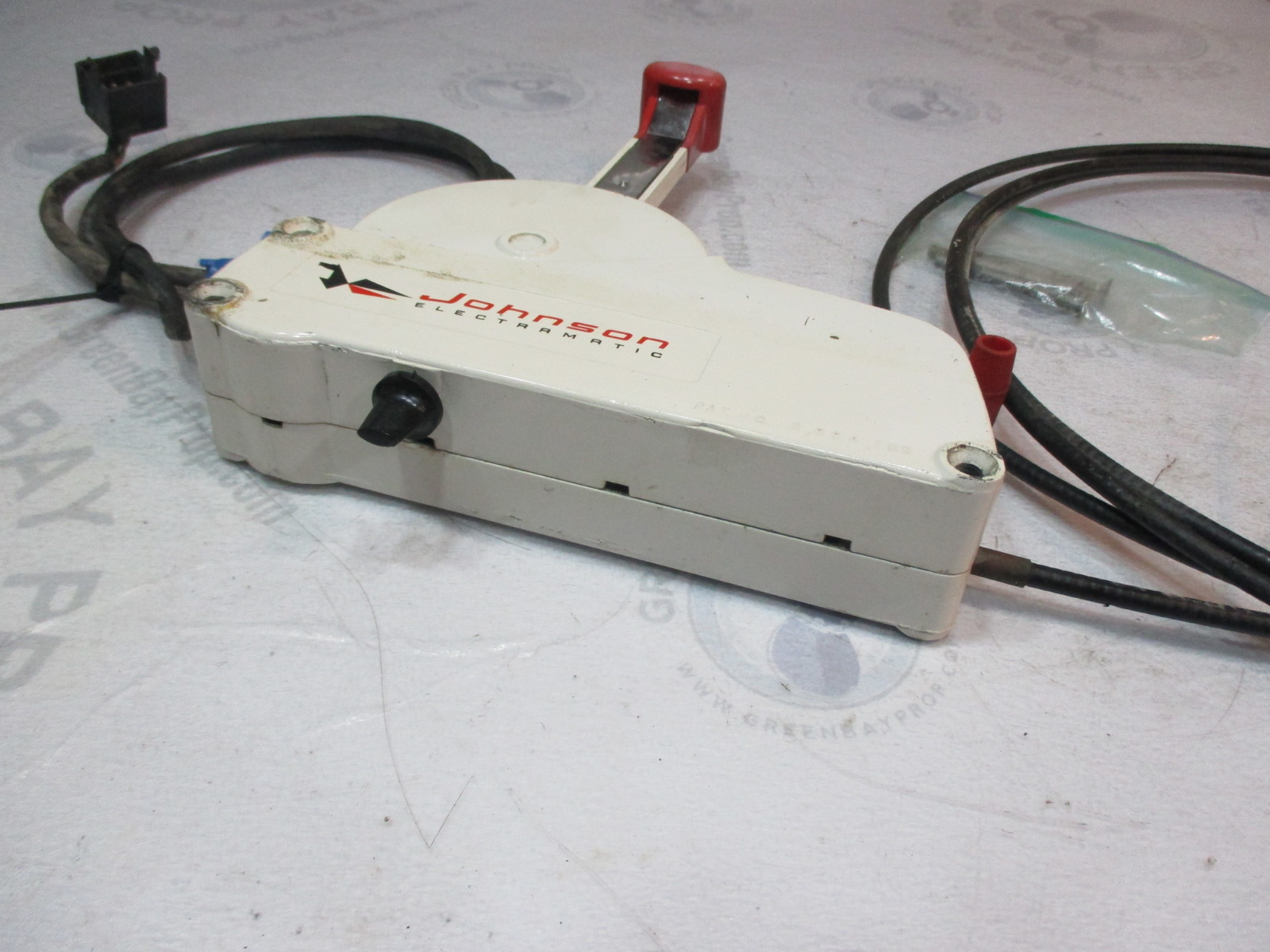 OMC Evinrude Johnson Electramatic Side Mount Remote Control Assembly ...