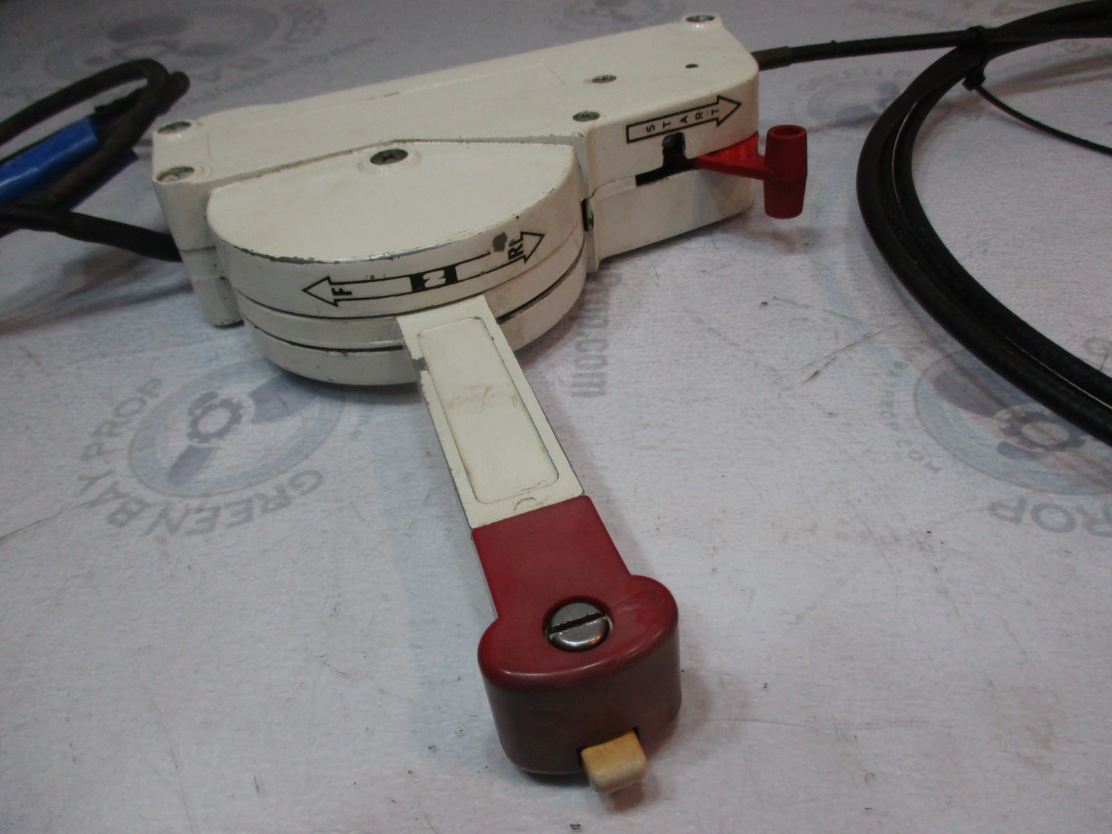 OMC Evinrude Johnson Electramatic Side Mount Remote Control Assembly ...