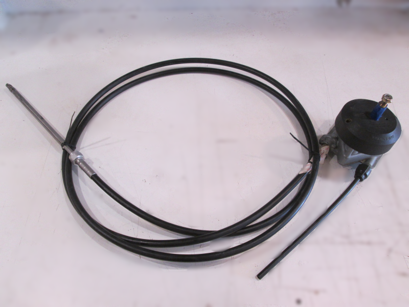 Teleflex 16' Boat Rotary Steering Cable and Helm | Green Bay Propeller ...