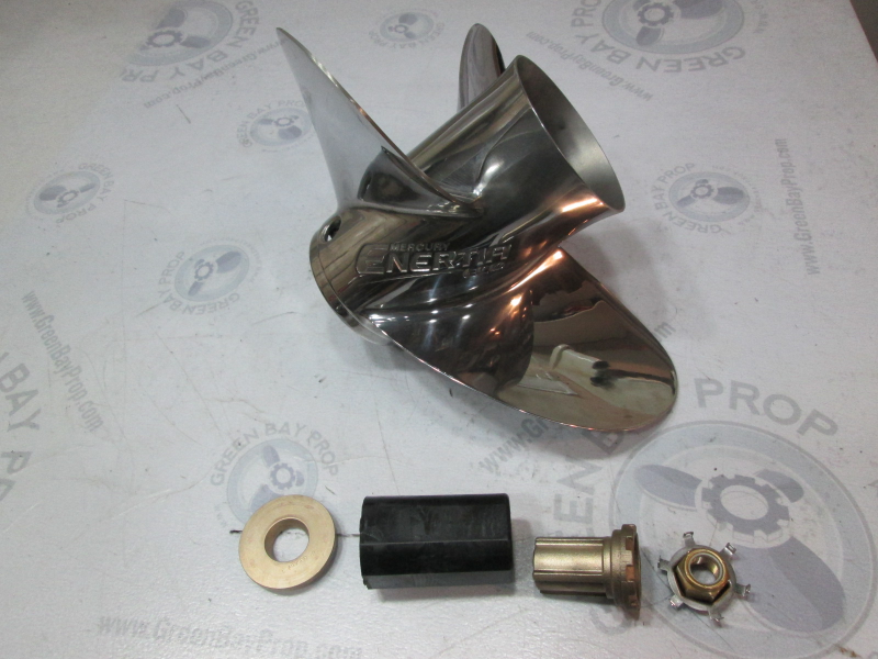 48-8M0040398 Fits Mercury Enertia Eco Stainless Prop 16X17P RH W ...