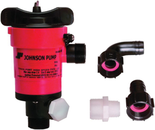 TWIN PORT LIVEWELL AERATOR PUMP-1000 GPH | Green Bay Propeller & Marine ...
