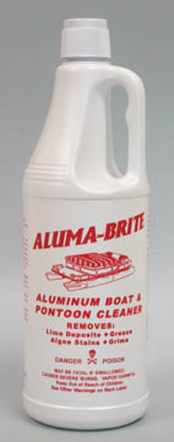 ALUMA-BRITE PONTOON AND ALUMINUM HULL CLEANER-Quart, Case Qty 12 ...
