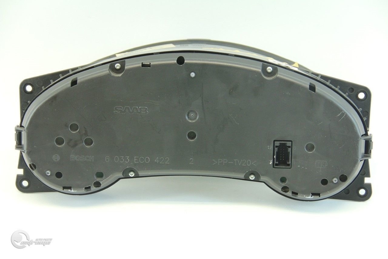 Saab 9-3 03-04 Speedometer Gauge Cluster Meter, Odometer AT MPH 143K ...