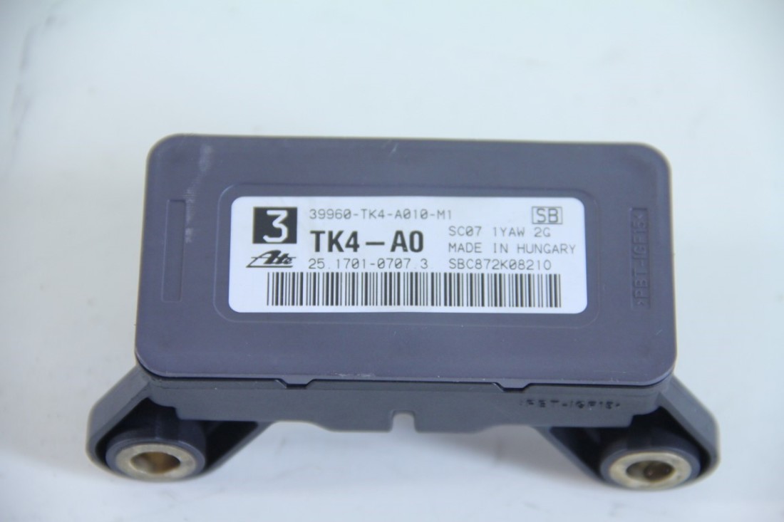 Acura TL 09-13 Center Console YAW Gravity Turn Rate Sensor Module 39960 ...