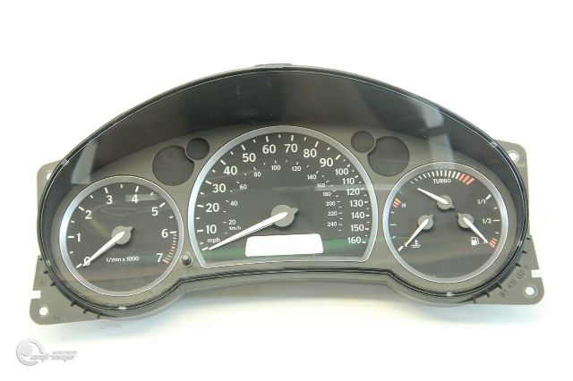 Saab 9-3 03-04 Speedometer Gauge Cluster Meter, Odometer AT MPH 143K ...