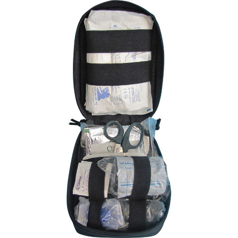 Elite First Aid Gunshot Trauma Kit 8" x 6" x 3.5" Black | eBay