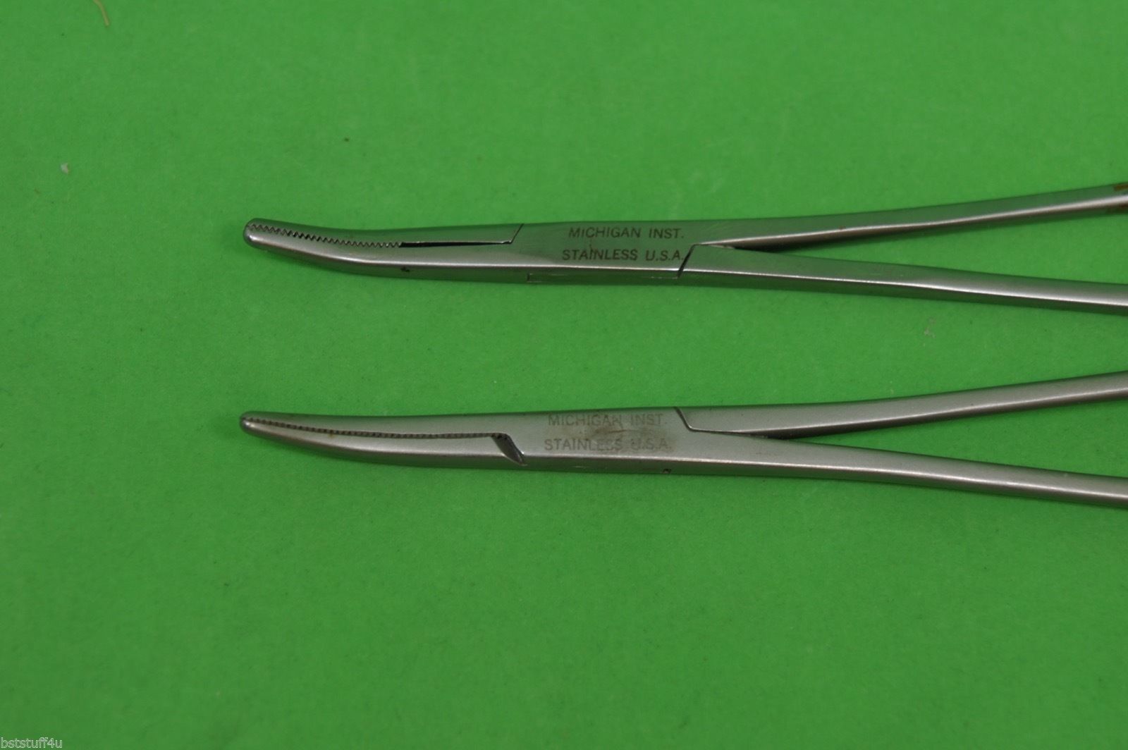 Michigan Inst Forceps Hemo 5.5inch Crile Design Slightly Curved Jaw Lot ...