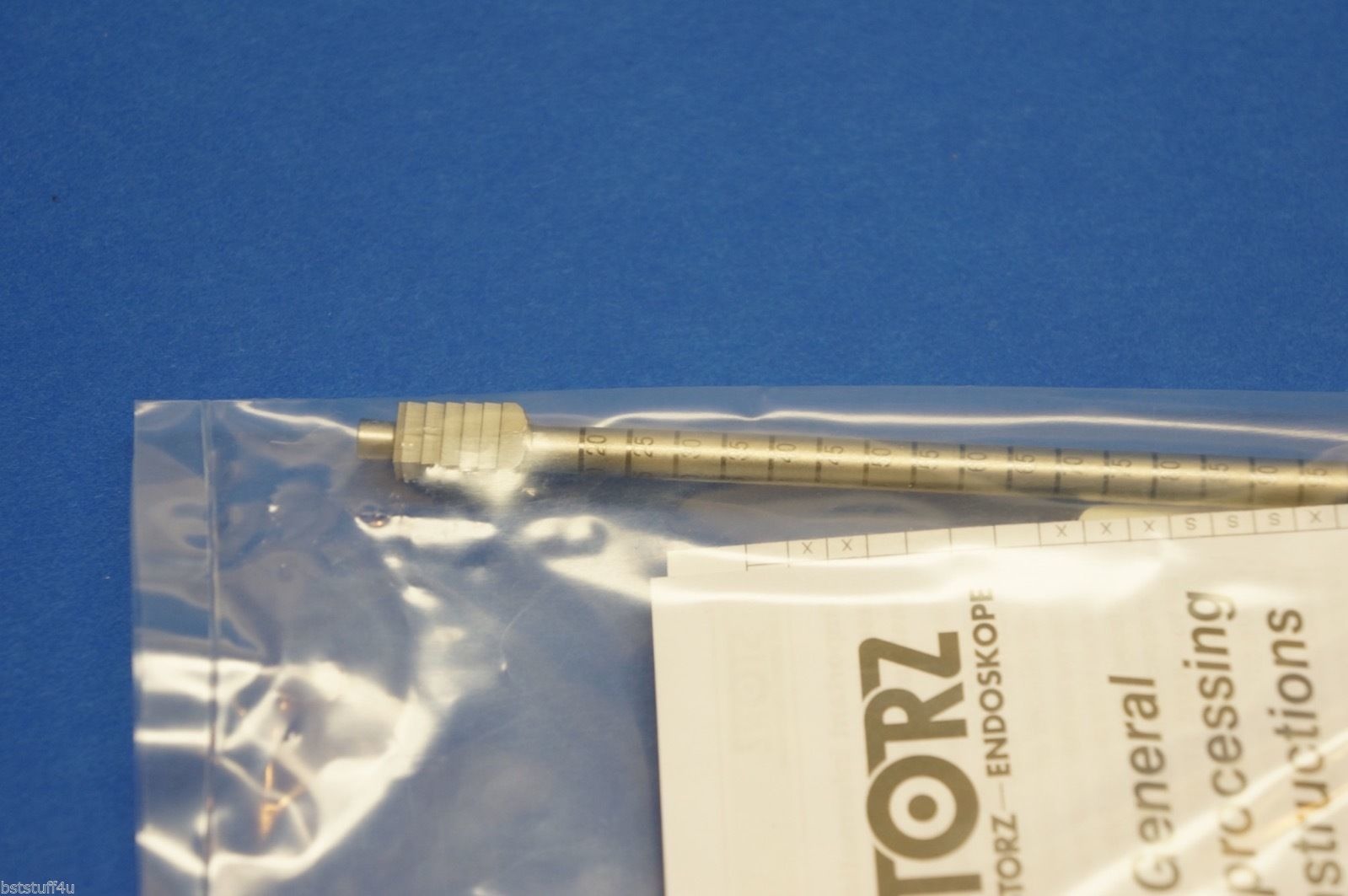 Karl Storz 28185GA Femoral Rasp, Straight, Coarse, Plain Side, Width ...