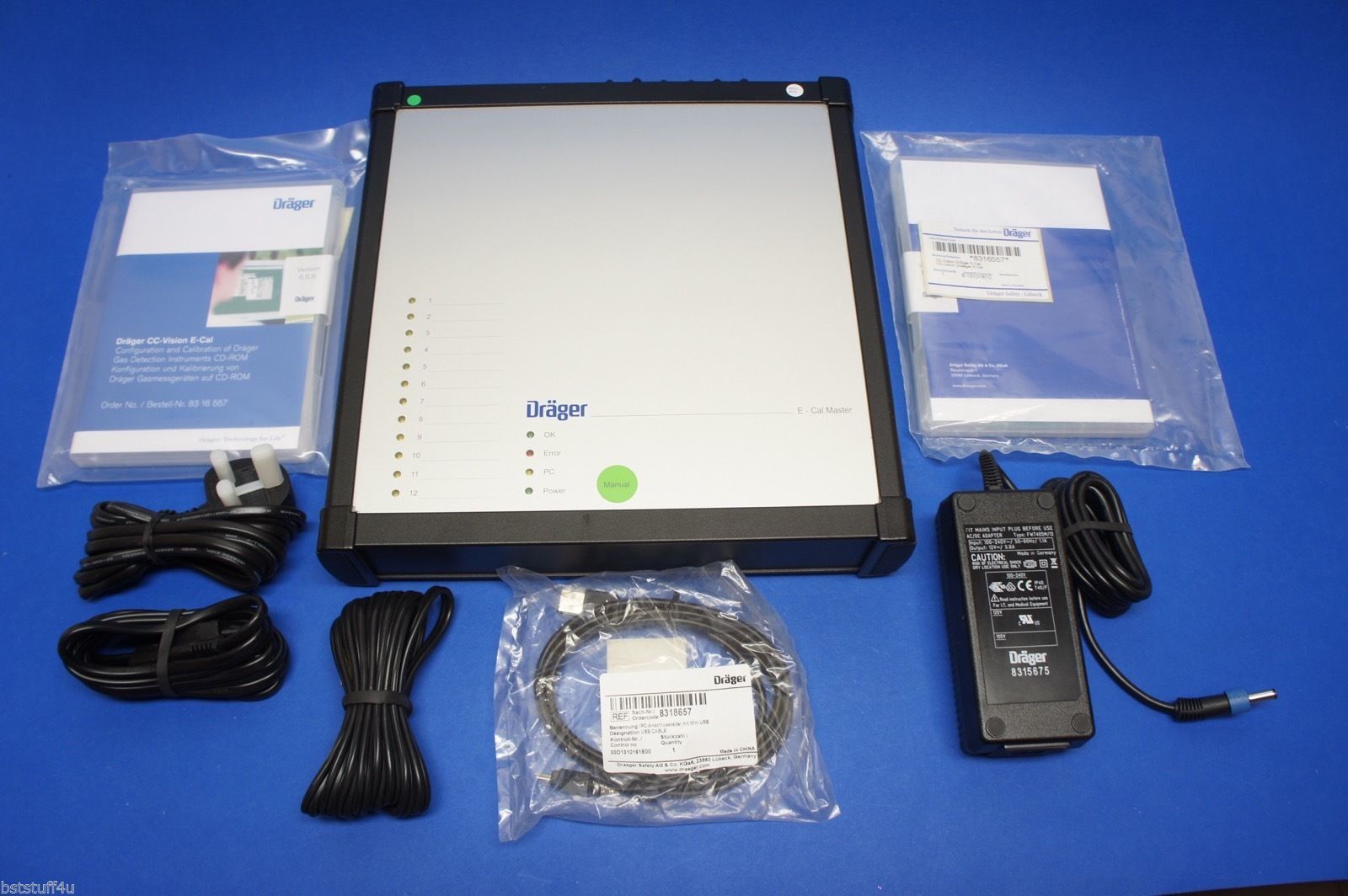 Drager 8319456 6-USB E-Calibration Master Station | eBay