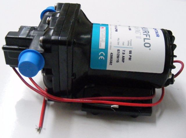 Shurflo Aqua King Water Pump 3.0GPM 55PSI Washdown 12V Boat Marine RV ...