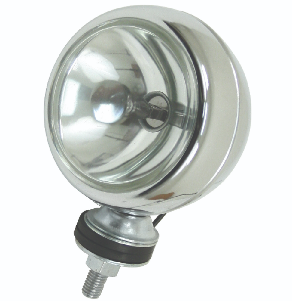 Chrome Off-road Light 55 Watt 4" Each for Dune Buggys & Rails Baja Bug ...