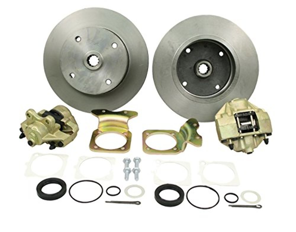 Disc Brake Kit, 4 On 130mm, Swing Axle & IRS Long Spline, Compatible ...