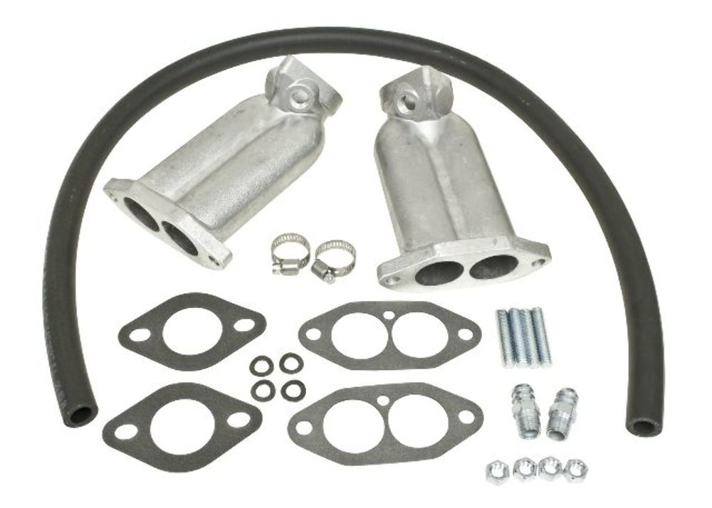 Manifold Kit, Tall 34EPC/ICT Dual Port, Compatible with VW Type 1 1300 ...