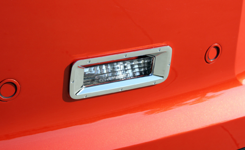 Pirate Mfg CA0001-1SC Rivet Chrome Billet Reverse Light Bezels ...