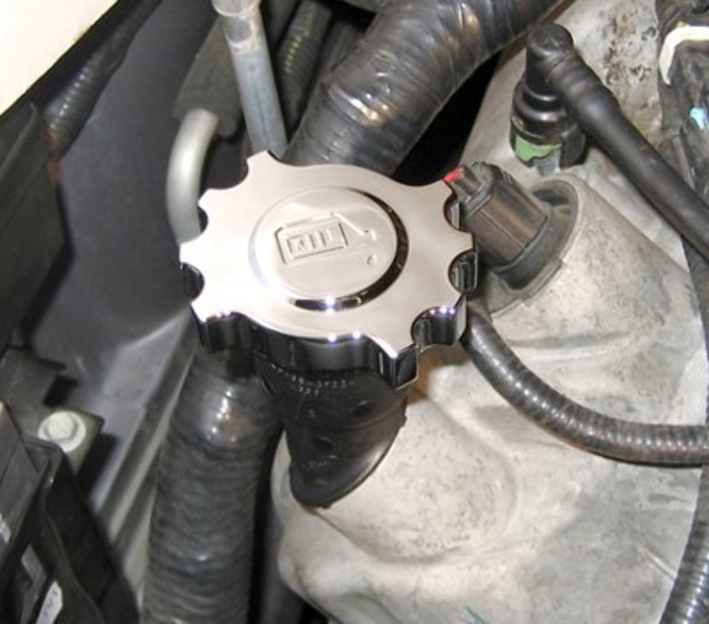 Ford Mustang V6 4.0 Chrome Billet 6pc Engine Cap Set Fits 2005, 2006 ...