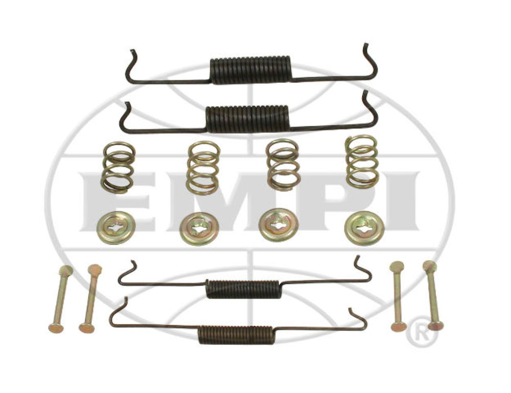 Front Brake Spring Hardware Kit, Compatible with VW Super Beetle 1971 ...