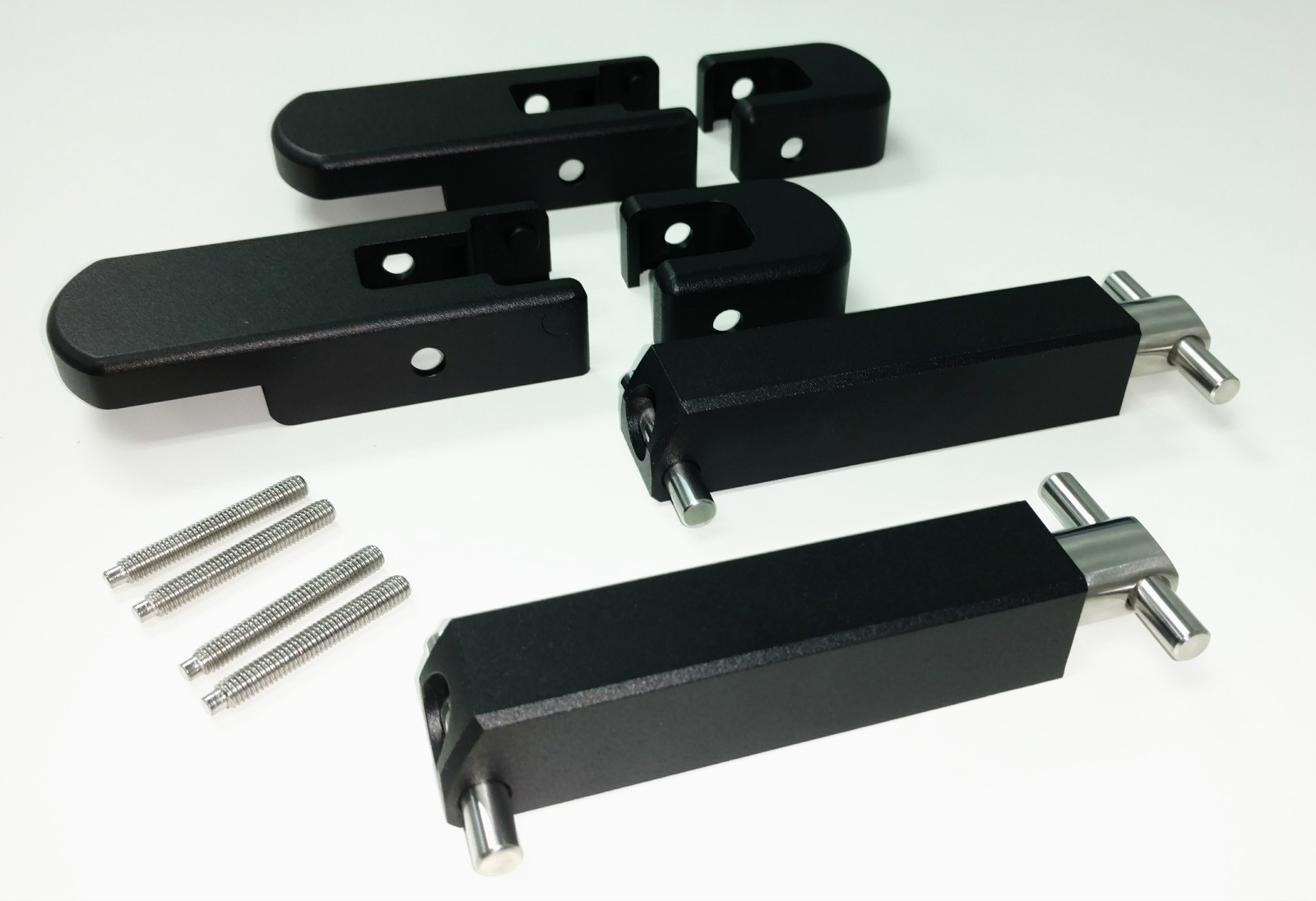 H2 Hummer 2003-2010 SUV & SUT Tactical Black Billet Hood Latch Springs ...