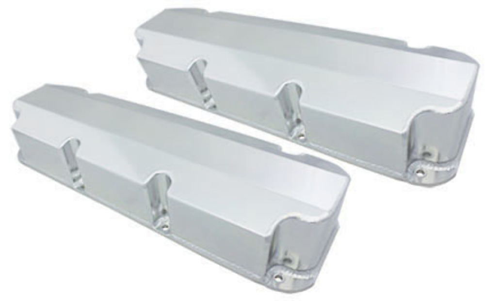 Ford BB BBF Fabricated Aluminum Short Bolt Valve Covers 429-460 1968-88 ...