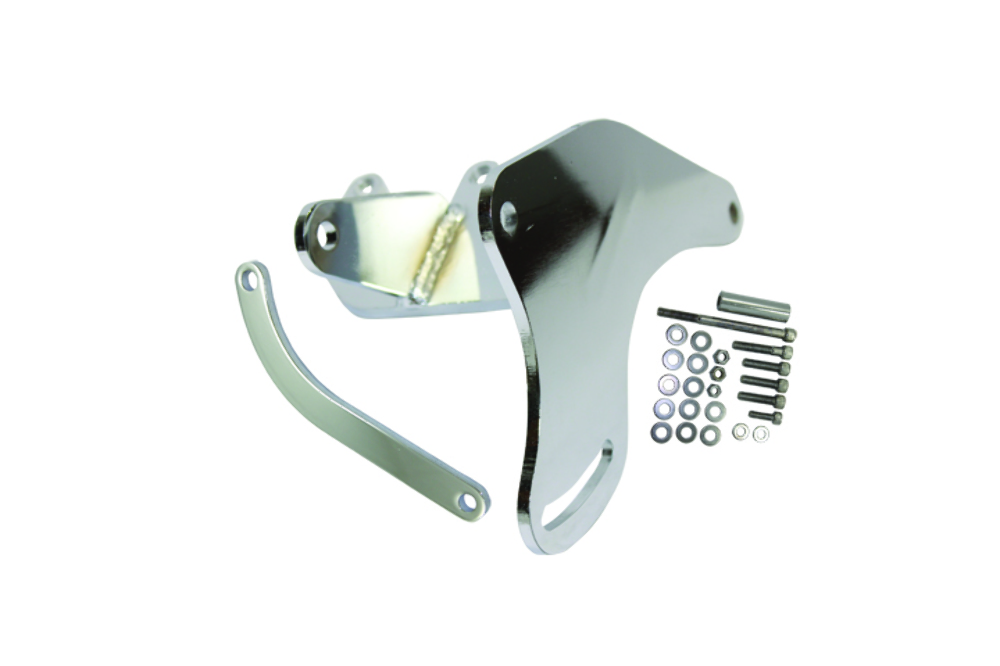 SB Chevy 283-350 1955-68 Short water pump Passenger Top Air Conditioner ...