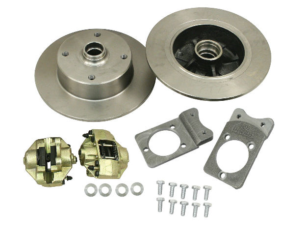 EMPI VW BUG TYPE1 BALL JOINT BOLT - ON DISC BRAKE KIT 5 ON 130MM 22 ...