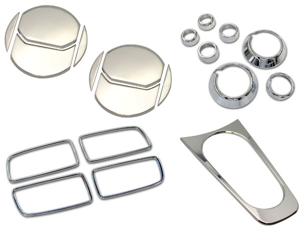 DISCONTINUED - 2010-2014 Chevy Camaro Chrome Billet 20pc Interior Trim ...