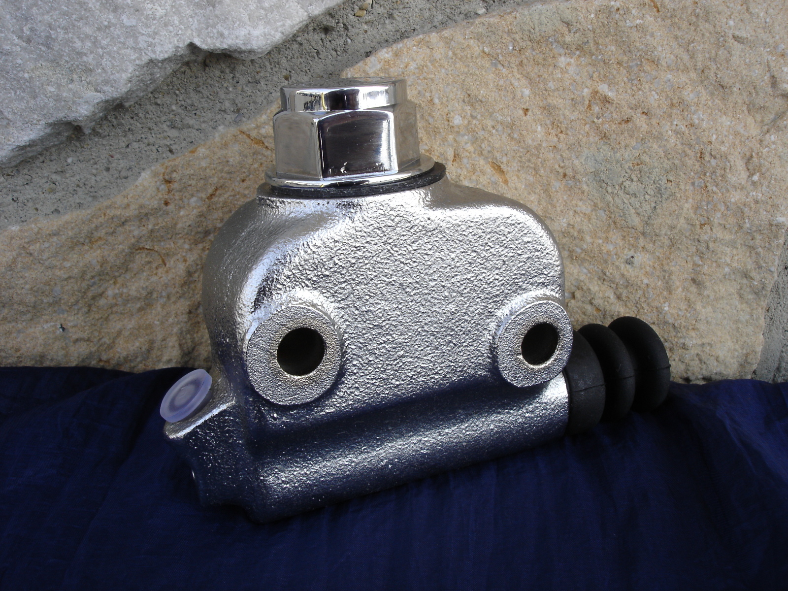 HARLEY 58-79 SHOVELHEAD WAGNER LOCKHEED REAR BRAKE MASTER CYLINDER REP ...